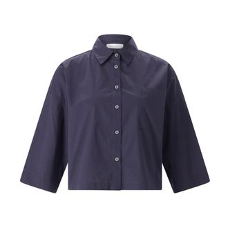 Roberto Collina Damen, Blusen & Hemden, Blau, XSGr&ouml;&szlig;e
