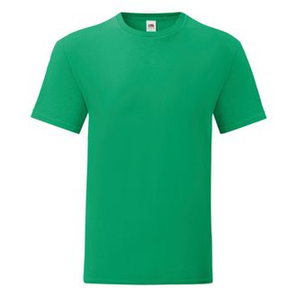 Fruit Of The Loom Herren Iconic T-Shirt (5er Pack) (Kelly Green)