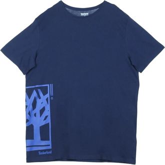 Timberland Logo T-Shirt - - Tops - Herren - Blau - XL