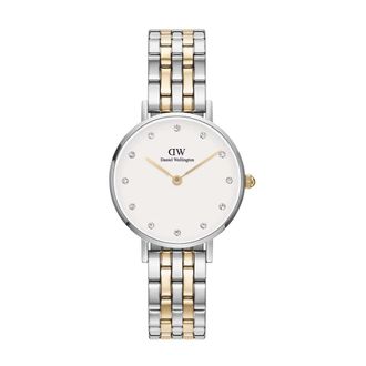 Daniel Wellington Petite Lumine 5-Link Two-Tone - - Accessories - Damen - Grau - ONE SIZE