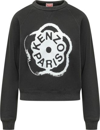 Kenzo Femme, Sweatshirts et sweats &agrave; capuche, Noir, Taille: 40 FR SweaT-shirt Boke Flower 2.0