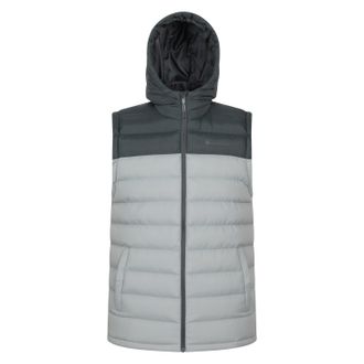 Mountain Warehouse Seasons Weste Wattiert f&uuml;r Herren (Hellgrau)