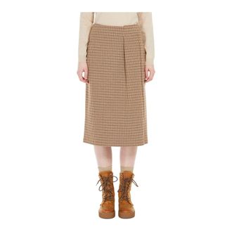 Max Mara Damen, R&ouml;cke, Braun, XLGr&ouml;&szlig;e