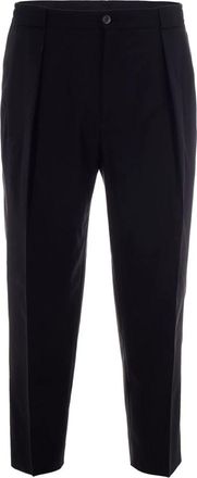 BRIGLIA 1949 Homme, Pantalons, Noir, Taille: L Slim-fit Pantalons