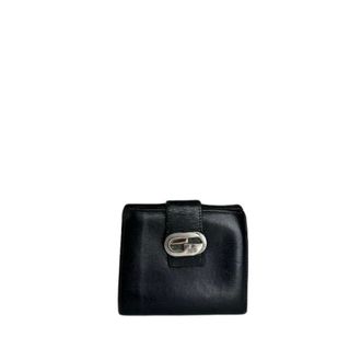 Gucci Portefeuille Vintage Pre-owned - Femme - Pre-owned - Noir - Taille: ONE Size