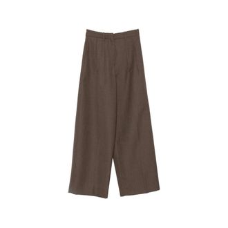 Nine In The Morning Wide Hosen - - Trousers - Damen - Braun - W27