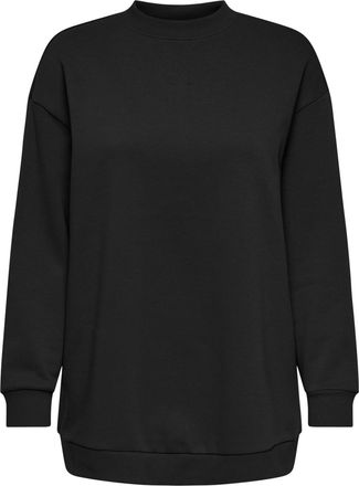 Jacqueline de Yong JdY Damen Jdymesa Life L/S Oversize Sweat JRS Dia, Black, L