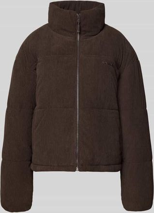 Review Regular Fit Steppjacke in Cord-Optik