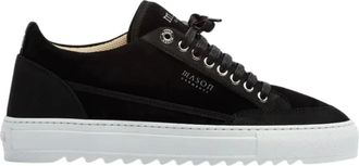Mason Garments Low-Top Sneaker - Mason Garments Tia Miscuglio Sneakers Zwart Mg61-2 - Gr. 41 (EU) - in Schwarz - f&uuml;r Damen