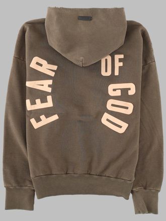 Fear of God Logo Cotton Sweatshirt - Brown