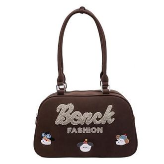 Generic Sac &agrave; bandouli&egrave;re en cuir synth&eacute;tique avec poches pour femme, pour le travail, le shopping, les voyages, caf&eacute;, 12.99*4.72*7.87inch