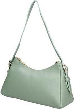 Gave Lux Sac &agrave; bandouli&egrave;re en cuir v&eacute;ritable pour femme Made in Italy 31x17x10 cm GLX228104623FBG, Menthe, Taille unique