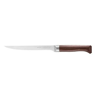 Opinel Opinel - Couteau à Effiler Les Forgés 1890 - pour Filets et Fines Tranches - Lame Inox - Manche Ergonomique Hêtre - Garantie à Vie - Fabrication Franç