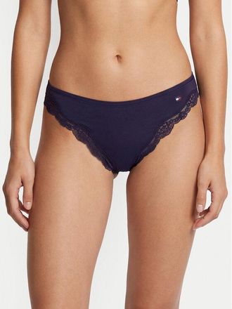 Tommy Hilfiger Klassischer Damenslip UW0UW06054 Dunkelblau