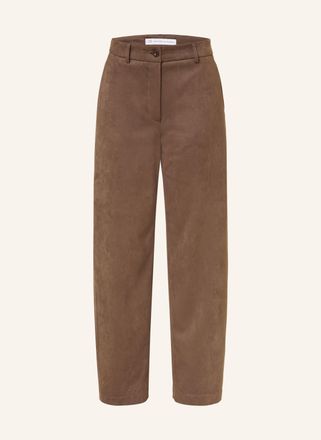 Raffaello Rossi Raffaello Rossi 7/8-Hose Phibi In Lederoptik braun
