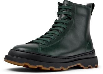 Camper Damen Brutus+ K400816 Basket Bootie, Dunkelgrün 005, 38 EU