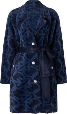 Pinko Pinko, Femme, Manteaux, Bleu, Taille: 36 FR Zante Coat