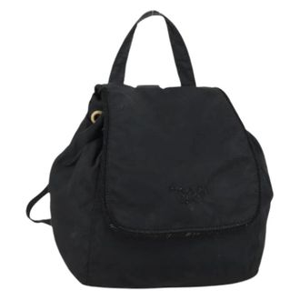 Prada Sac &agrave; dos vintage Pre-owned - Femme - Pre-owned - Noir - Taille: ONE Size