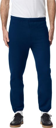Gildan Uni-Erwachsene Sweathose aus Fleece mit Elastischem Unterteil und Taschen, Stil G18100 Hose, Marineblau, Klein