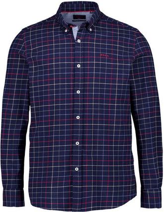 N.Z.A. Herren Hemd blau Flanell