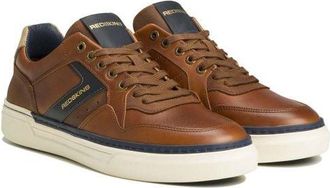 Redskins Baskets en cuir Lermi cognac marine beige