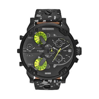 Diesel Mr Daddy 2.0 Chronograph Uhr - - Accessories - Herren - Schwarzk - ONE SIZE