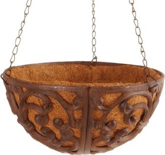 Esschert Design Esschert BPH25 design, Hanging Basket Gu&szlig;eisen Durchmesser 25 cm S, 26, 5 x 26, 5 x 15, 5 cm