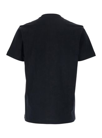 Versace Mens T-Shirt Black Cotton T-Shirts And Polos