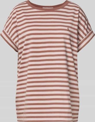Armedangels Loose Fit T-Shirt aus reiner Baumwolle Modell IDAARA STRIPES