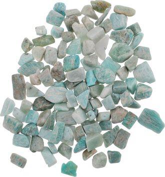 SOLUSTRE Gebrochene Kristallsteine Makadam Naturstein 500g Beutel Kristallstein Dekoration Aquarium Pflanzen Chakra Reinigung