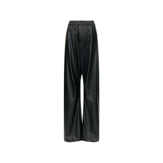 Maison Margiela Straight Hosen - - Trousers - Damen - Schwarzk - 2XS
