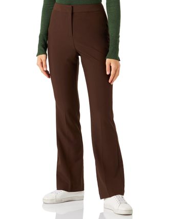 Jack & Jones Damen JJXX JXKATIE SLIM FLARED HW PANT NOOS Chino, Demitasse, 30/32