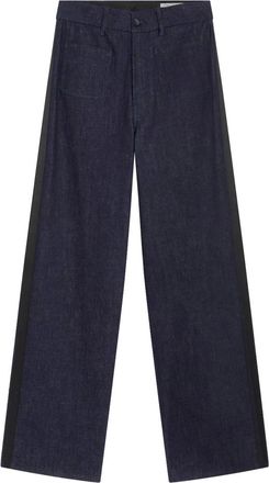 Pence 1979 Pence 1979, Femme, Pantalons, Bleu, Taille: W27 Nora Wide Pantalons