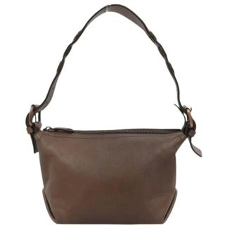 Celine Sac bandouli&egrave;re vintage Pre-owned - Femme - Pre-owned - Brun - Taille: ONE Size