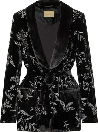 Momoni Femme, V&ecirc;tements de nuit et de d&eacute;tente, Noir, Taille: 42 FR Monom&igrave; Blazer