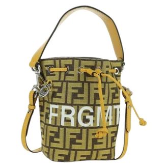 Fendi Sac seau Zucca Canvas Pre-owned - Femme - Pre-owned - Brun - Taille: ONE Size