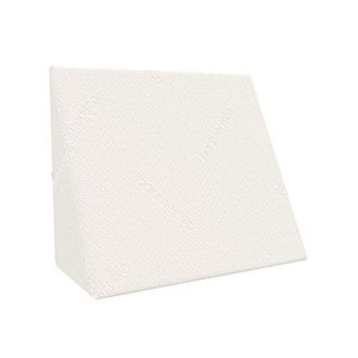 Bonmedico Coussin Cale-Dos Wedge pour Lit/Canapé en Mousse Haut de Gamme, Coussin de Lecture/Relaxation, à Forme Triangulaire Bien Etudiée, Peut Aussi Servir de