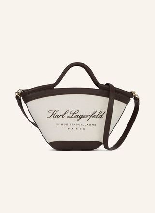 Karl Lagerfeld Strandtasche weiss