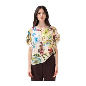 Momoni Damen, Blusen & Hemden, Mehrfarbig, 2XLGr&ouml;&szlig;e