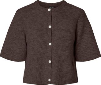 Pieces Pcsilly Ss O-Neck Knit Cardigan Noos Bc