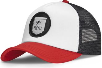 Oblack Cap Herren Classic Red Cap Damen Schwarz Baseball Cap Trucker Cap Herren Rot Snapback Cap Basecap Herren Kappe Damen Mütze für Damen Männer Hut - Base