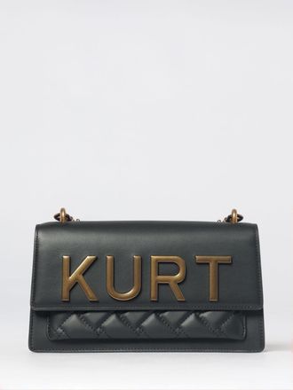 Kurt Geiger Shoreditch Umh&auml;ngetasche aus Glattleder mit appliziertem Logo