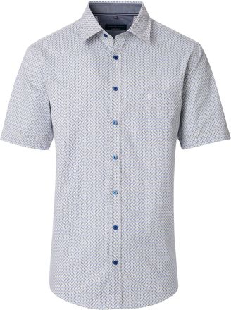 Casamoda Freizeithemd Kurzarm Print Comfort Fit