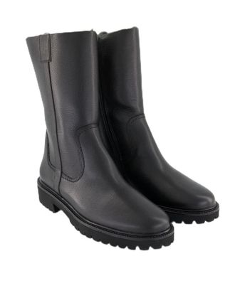 Paul Green Stiefel 8168-026, Glattleder, Schwarz, Damen EU 5,5/38,5