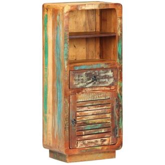 vidaXL Highboard 45x32x110 cm Altholz Massiv - Vidaxl