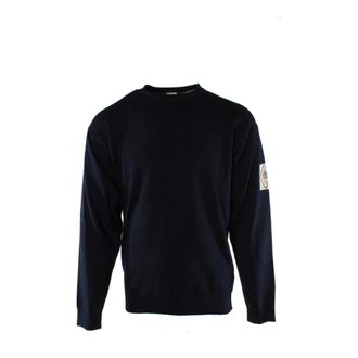 C.P. Company C.p. Company, Homme, Pulls, Bleu, Taille: L Pull en Coton Bleu pour Homme