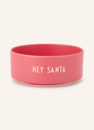DESIGN LETTERS Design Letters Schale Hey Santa rot