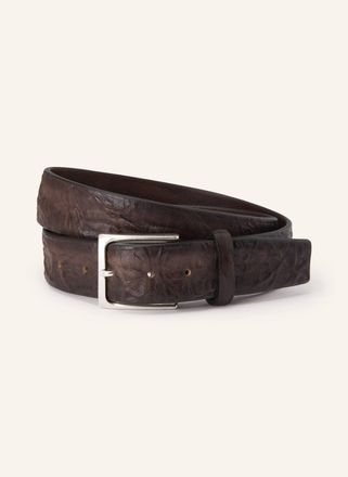 Reptiles House Lederg&uuml;rtel Jazz braun