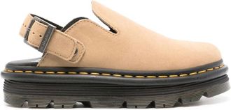 Dr. Martens Femme, Chaussures, Beige, Taille: 36 EU Sandales en Cuir Beige pour Femmes