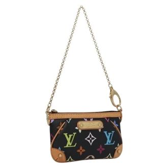Louis Vuitton Pochette Accessoire doccasion - Femme - Pre-owned - Noir - Taille: ONE Size